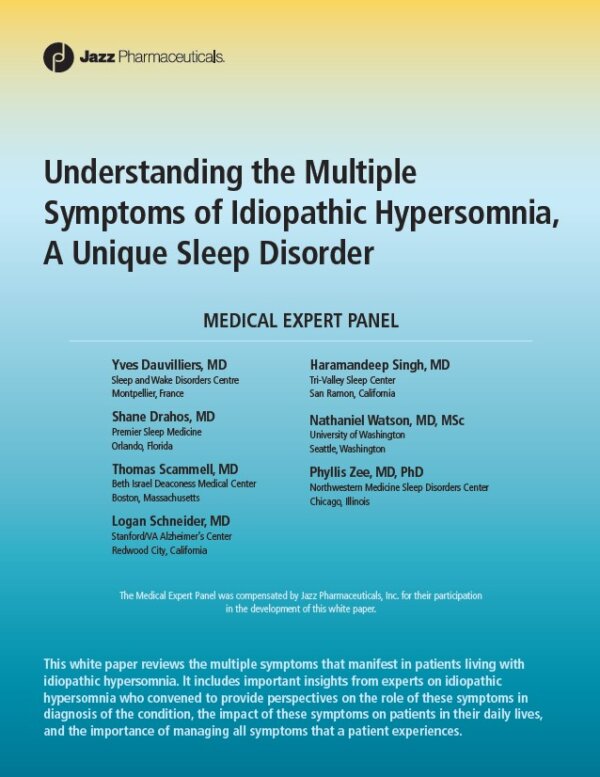 Symptoms of idiopathic hypersomnia - American Academy of Sleep Medicine ...